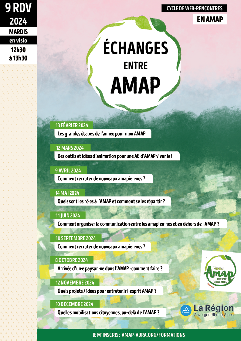 Échanges entre AMAP